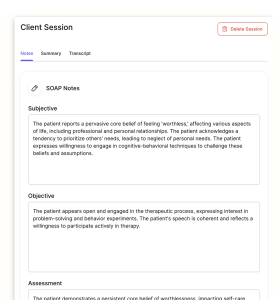 TheraPulse - AI Therapy Notes Software For Mental Health